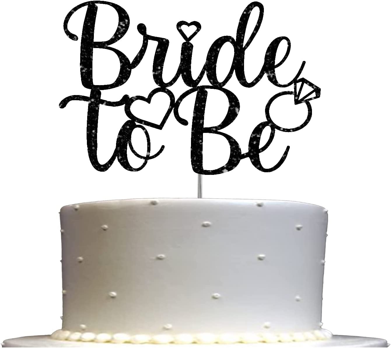 Bride To Be Cake Topper, Engagement Party Decorations Ideas, Bridal ...