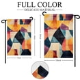 Abstract Art Garden Flag 12x18 Inch Colorful Geometric Color Block ...