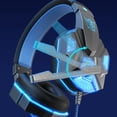 JWQFBC LED Gaming Headset Audio Pickup Built-in Volume Control Wired ...