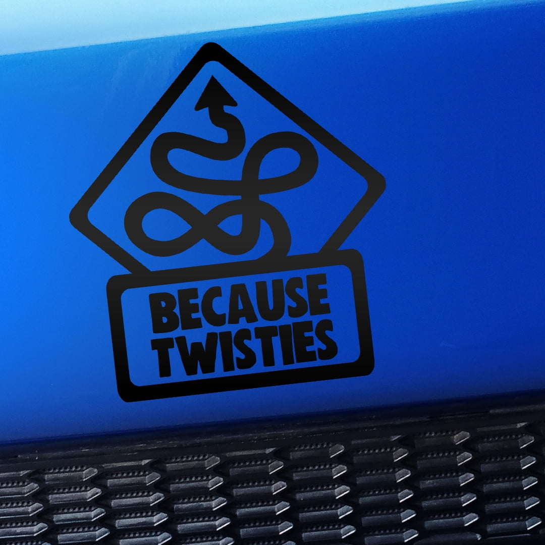 Because Twisties - Vinyl Decal For MINI Cooper - Choose Color - [MATTE ...