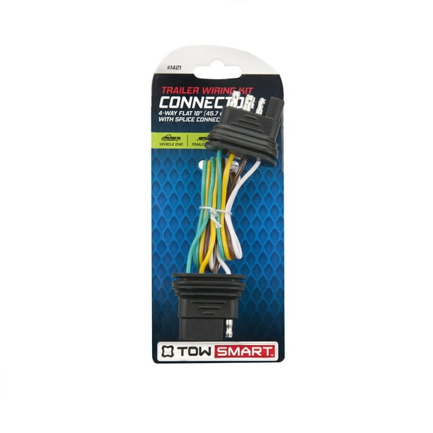 Trailer Wiring Kit - 4 Way Flat, 18" with Splice Connectors - Walmart.ca