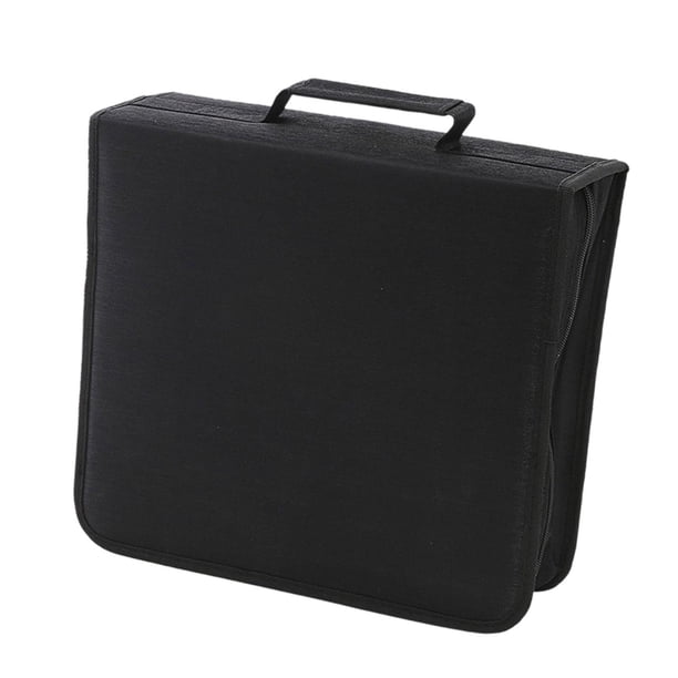 Estuche para DVD y CD con capacidad para 256 discos, resistente al ...