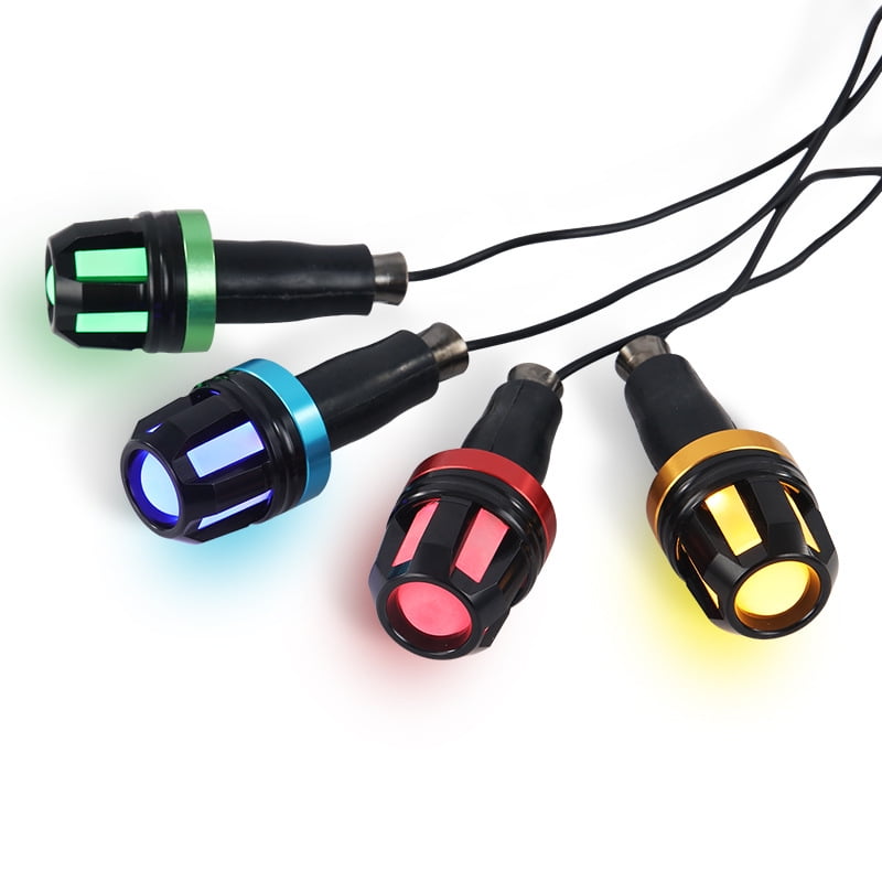 Yesfashion Motorcycle Handlebar End LED Turn Signal Light Moto Handle ...