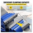 6" Heavy Duty Bench Vise, Rotating Swivel Vise, 30Kn Clamping Force ...