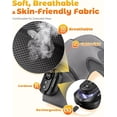 Triple Shoulder Massager, Cordless Massager with Heat, Pressing ...