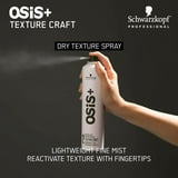Schwarzkopf Osis+ Hair Texture Craft Dry Texture Spray - 7.7 oz ...
