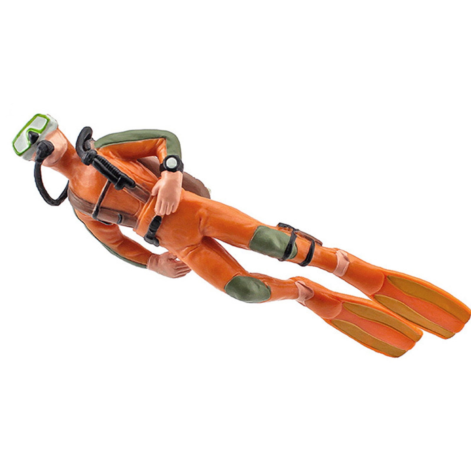 Miniature Diver Figurines Models People Set Mini Swimmers Figurines ...