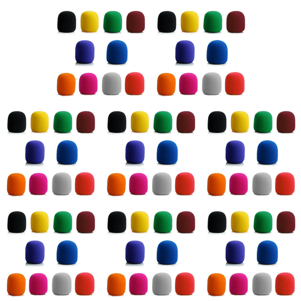 10 Uds Micrófono Profesional Estudio Parabrisas Esponja Tapa | Bodega ...