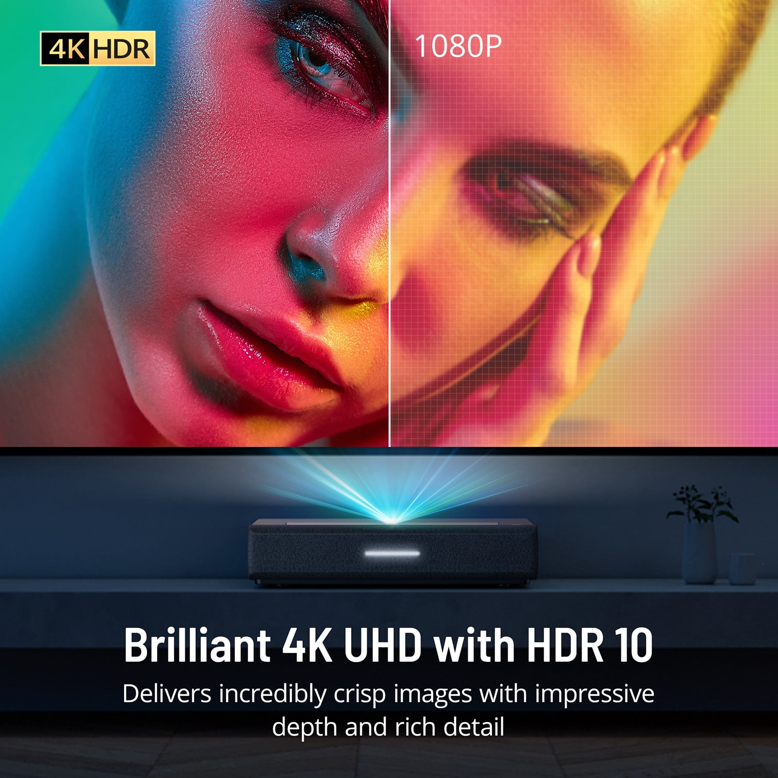 Paris Rhone 4K Laser Projector - Ultra Short Throw Australia | Ubuy