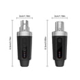 Mioren XLR Wireless Transmitter and Receiver Set Wireless XLR ...