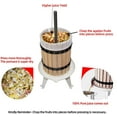 SQUEEZE master Fruit Apple Cider Wine Classic Press- 1.6 Gallon/6L ...