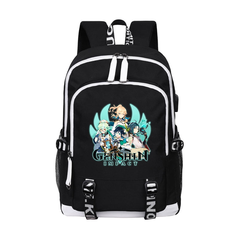 DejavYOU Genshin Impact Hu Backpack Game Bookbag School Bag Laptop ...