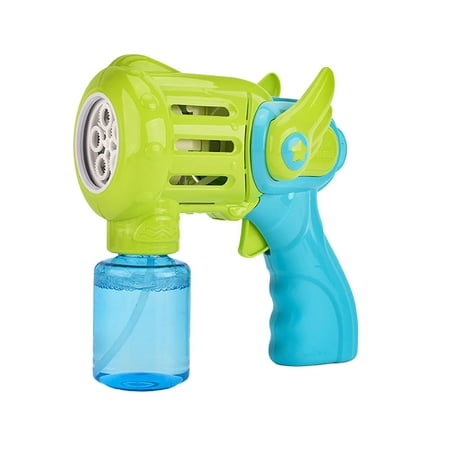 Electric Bubble Machine With 5 Outlets Handheld Bubble Blower Battery ...
