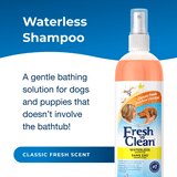 Pet-Ag Fresh ’n Clean Rinse-Free Waterless Shampoo, Classic Fresh Scent ...