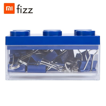 Youpin Fizz Blocks Boxed Long Tail Folder Clip Binder Clips Paper ...