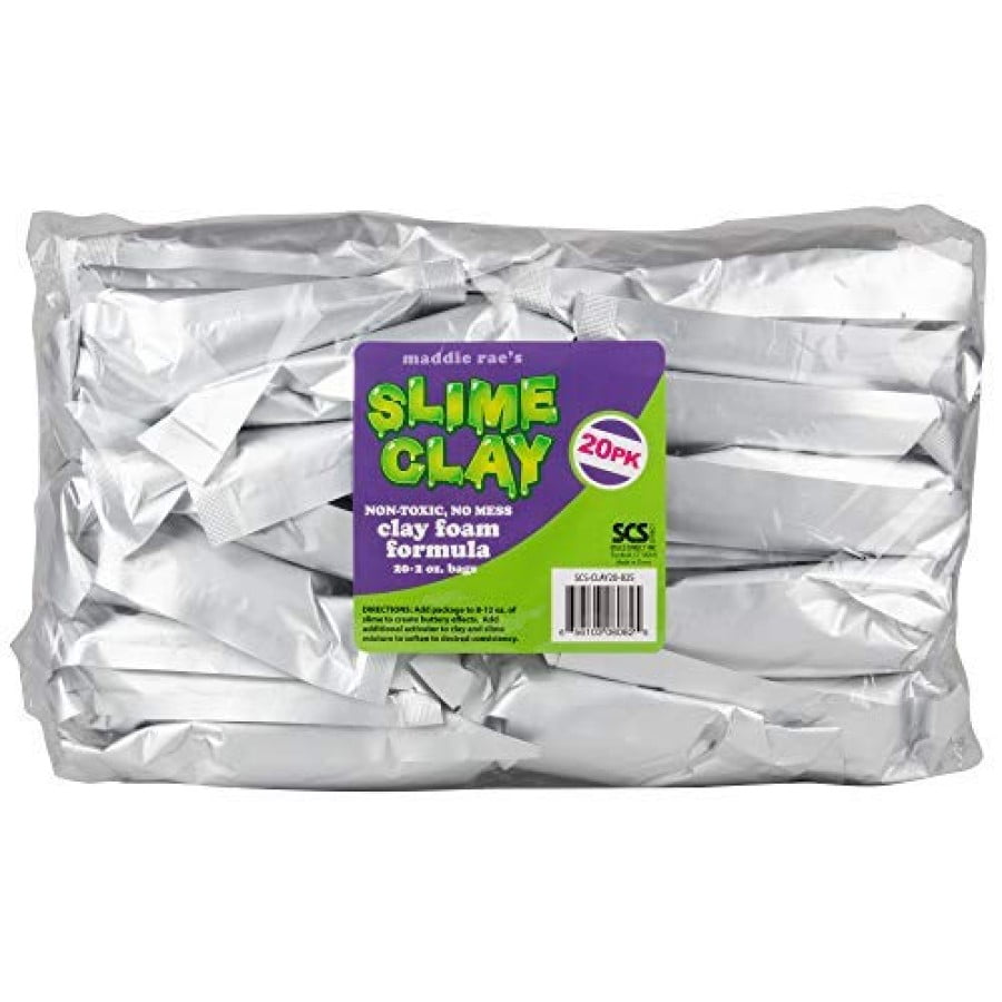 SCS Direct Maddie Rae's Slime Clay Value Set (20 Pack) - Non-Toxic ...