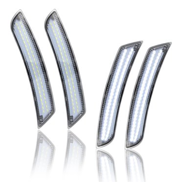 Grote Two-Bulb Square-Corner Clearance Marker Light, Die-Cast, Yellow ...