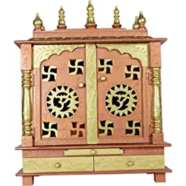 Jodhpur Handicrafts Wooden Home Temple/Pooja Mandir/Pooja Mandap/Pooja ...