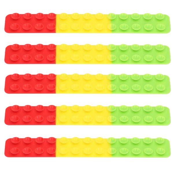 Sucker Toy,5pcs Silicone Suction Cup Silicone Sucker Toy Silicone ...