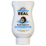 Coco Real Cream of Coconut Milk, Convenient Squeeze Plastic Bottle, 16. ...