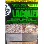 1587732 WETLOOK HIGLOSS SEALR 1G Quikrete Wet Look Gloss Clear Concrete ...