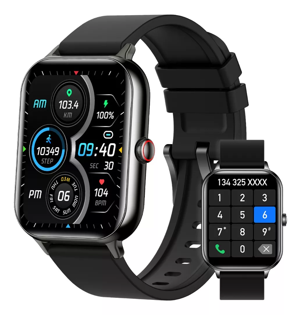 Reloj Inteligente Ku6 1.91'' Smartwatch Bluetooth Llamada | Bodega ...