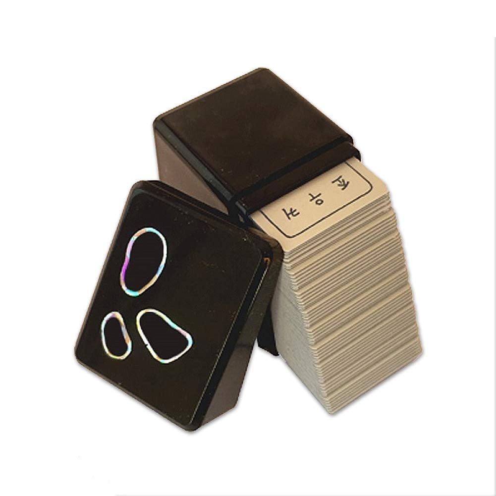 Juego de cartas con flores coreanas Hwatu Pebble Stone con funda ...