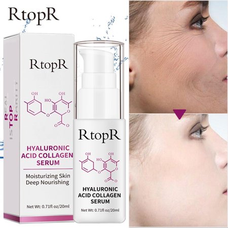 10pcs RtopR Hyaluronic Acid Collagen Serum Anti-Aging Facial Treatment ...