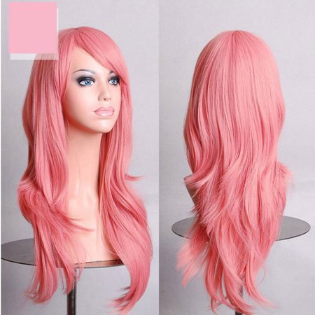 Natural Lifelike Wig Hair High Temperature Fiber Wigs Synthetic Hair ...