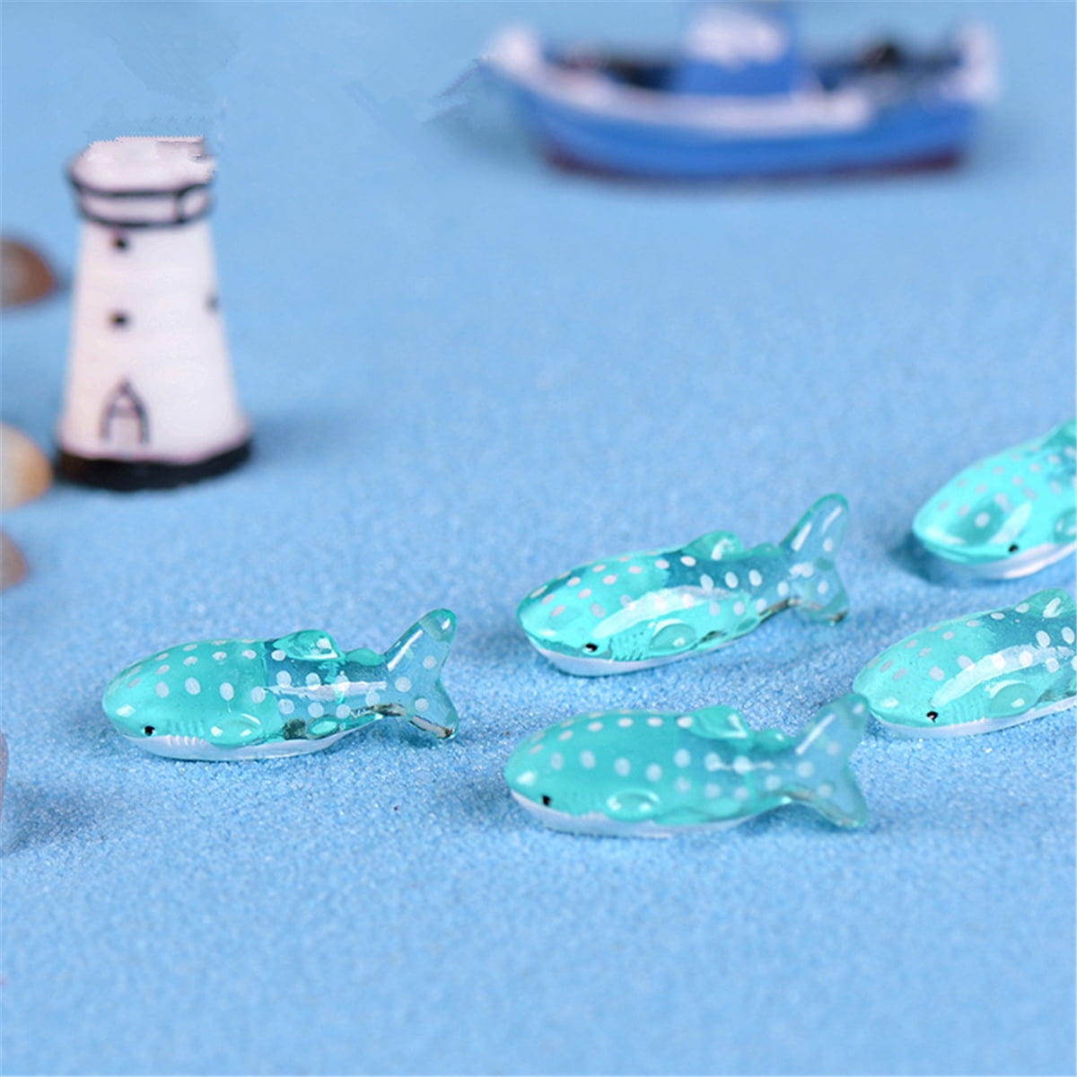 Mini Lifelike Shark Fish Figures Scaled Model Toys Girls Boys Favor ...