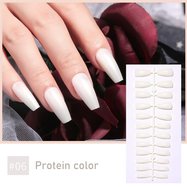 White Matte Nail Designs
