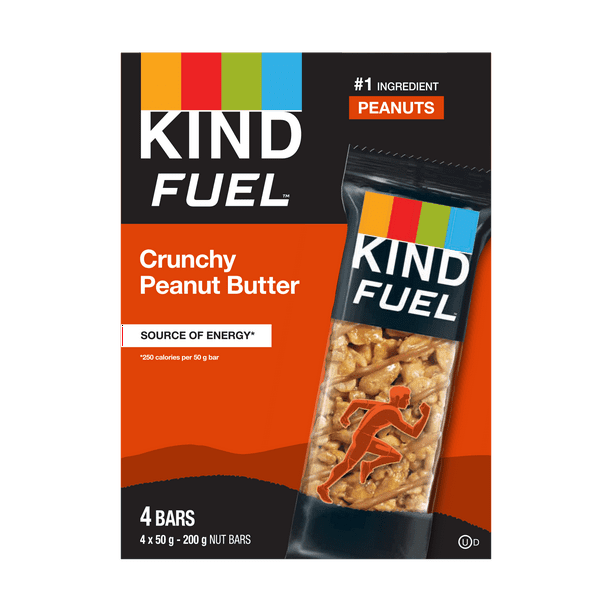 KIND Fuel Crunchy Peanut Butter 4pk, KIND Fuel Crunchy Peanut Butter ...