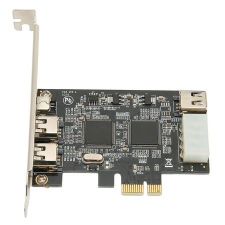 Firewire Adapter Card, IEEE 1394A Sturdy PCB Firewire Riser Card For ...
