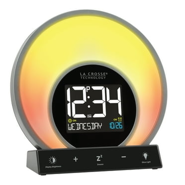 Advance White Electric QA Alarm Clock - Walmart.com