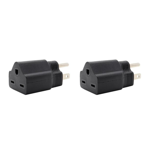 tredstone 1/2/3/5 Black Portable Plug Adapter for 110- to 220-240V ...