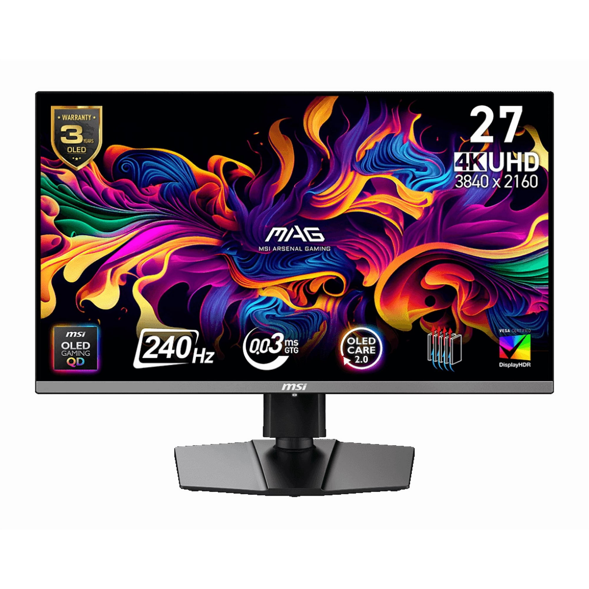 Click here for Msi 27 3840 X 2160 (Uhd) 240hz 0.03ms (Gtg) Qd-Ole... prices