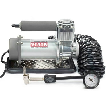 Viair 85P Portable 12V, 60 PSI Compact Air Compressor Kit for Tires up ...