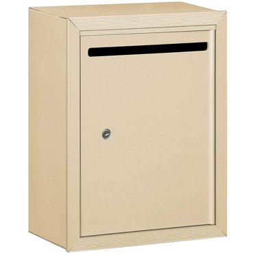 Vertical Mailbox - 6 Doors - Aluminum - Surface Mounted - USPS Access ...