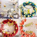TWSOUL DIY Balloon Ring Arch Kit, Wedding & Birthday Decorations ...