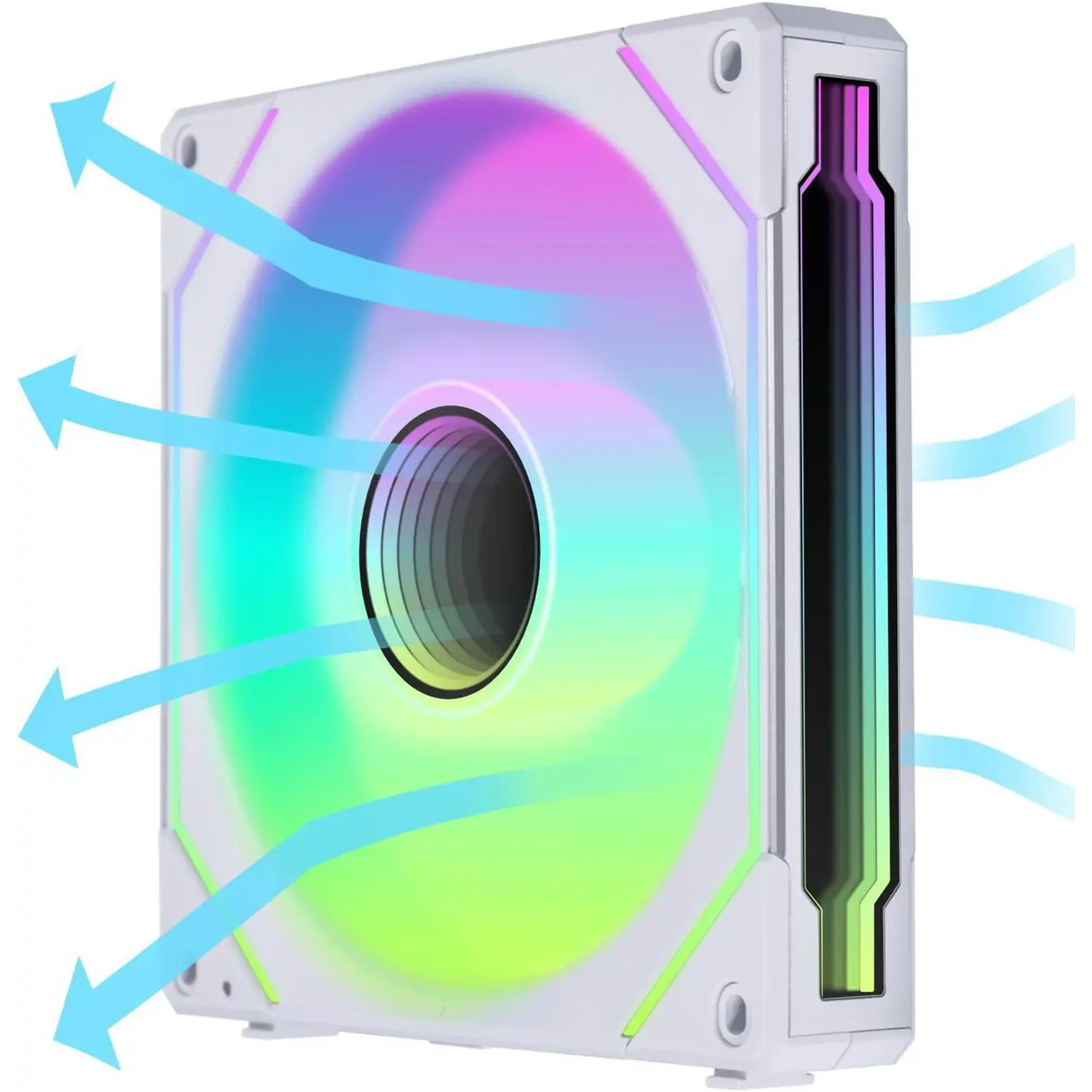 Click here for LIAN LI UNI FAN SL INFINITY REVERSE 140 RGB WHITE... prices