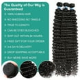 Loose Deep Wave Bundles 8-40Inch Long Curly Brazilian Remy Hair Weave ...
