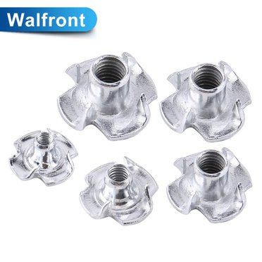 VIGRUE 205PCS 304 Stainless Steel Rivet Nut Assort Set Flat Head Threaded Rivetnut Insert ...