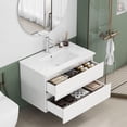 31.5-inch Bathroom Vanity With Sink Combo,Cabinet With 2 Big Drawers ...
