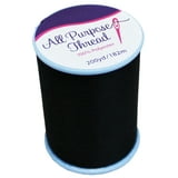 Allary Multi-Purpose Black 100% Polyester Sewing Thread, 200 yd Spool ...