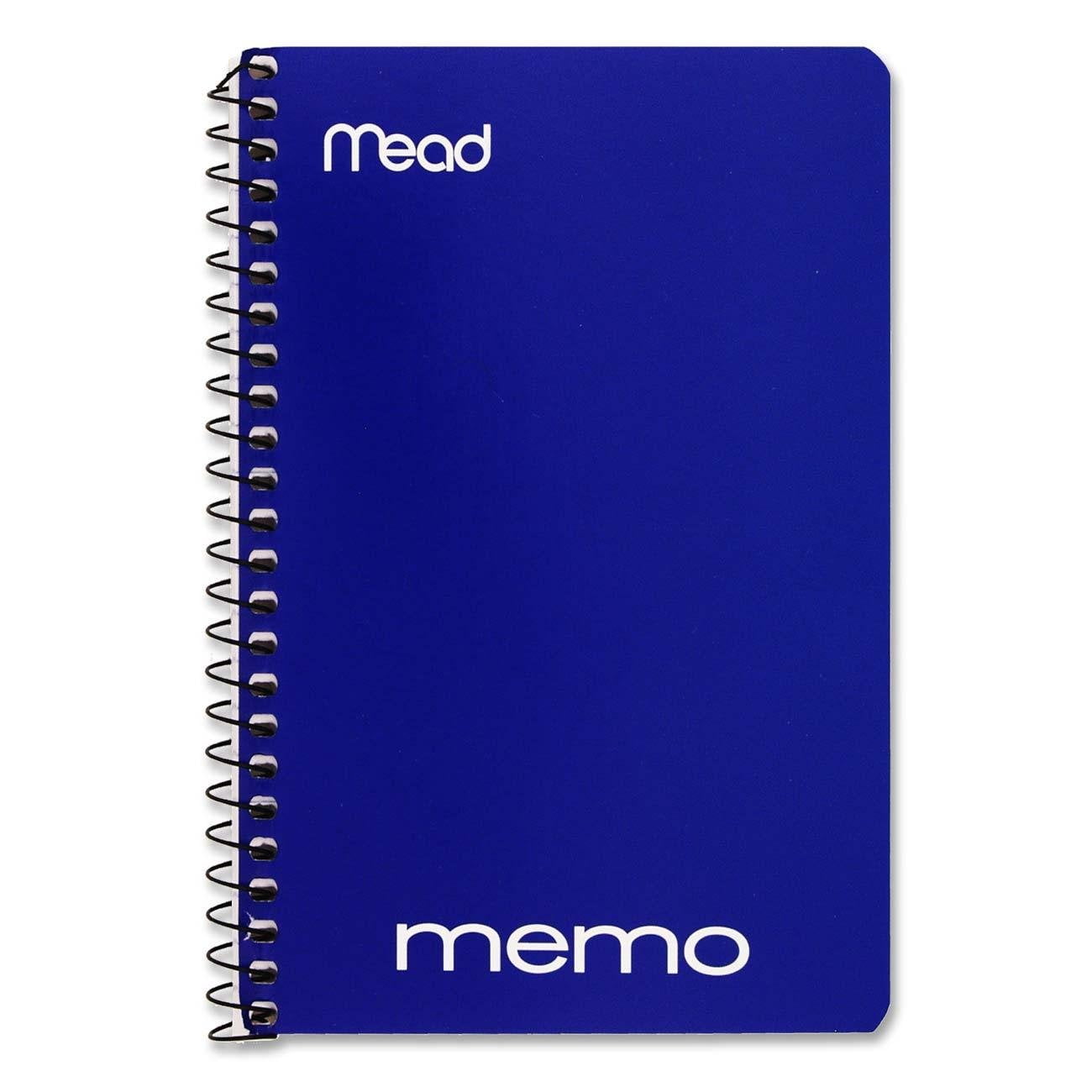 12-Pack Memo Book, College Ruled, 6" x 4", Wirebound, 40 Sheets ...
