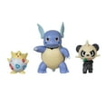 Walmart Exclusive - Pokemon Action Toy 3 Pack: 2 inch Togepi, Pancham and 3 inch Wartortle ...