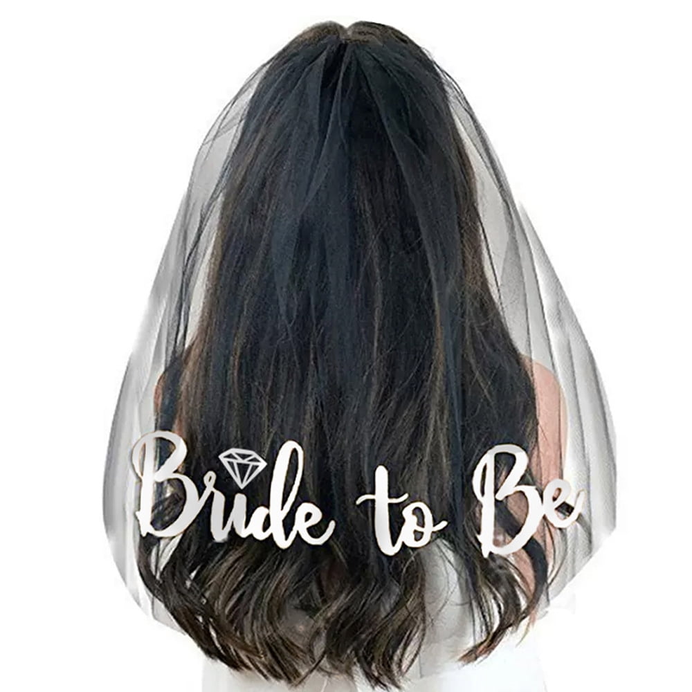 Peine de una sola fiesta para la boda, novia, damas de honor, equipo de damas de honor, velo de ...