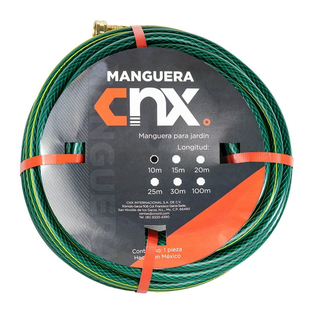 CNX Manguera para Jardín de 10 metros con Conexiones de 1/2" CNX MJR13X10 | Bodega Aurrera en línea