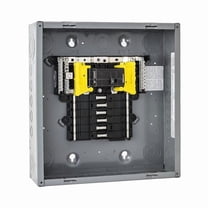 Load Center, QO, 12 Spaces, 100A, 120/240V AC, Main Circuit Breaker, 1 ...