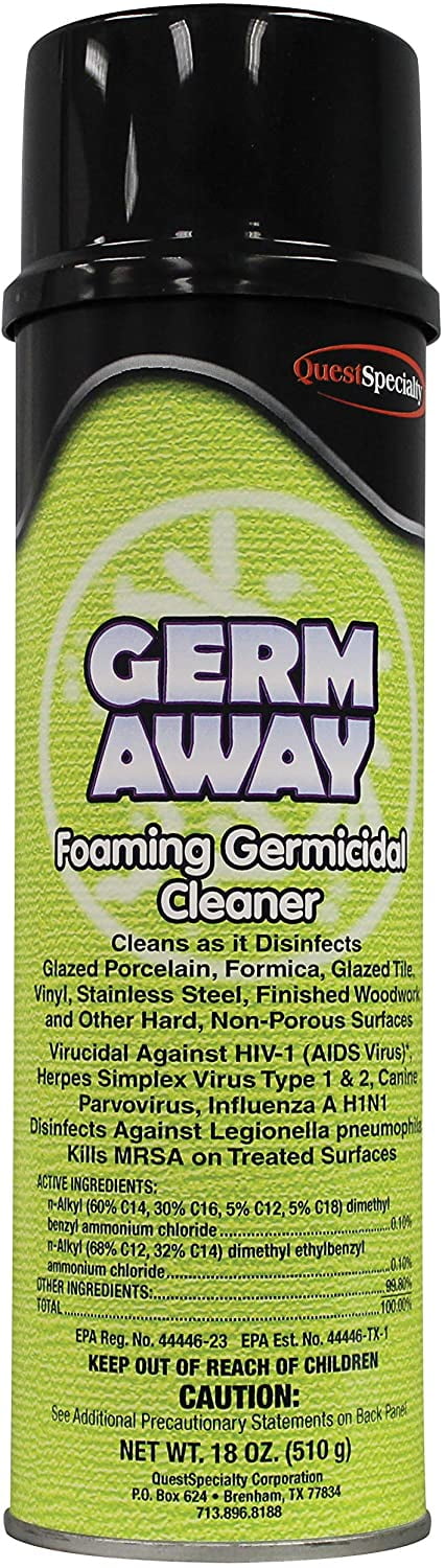 Germ Away Foaming Germicidal Cleaner - Walmart.com